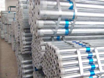 China Galvanized Welded Steel ERW Pipes BS 1387 ASTM A53 a 500 Galvanized Steel Pipe Factory for sale