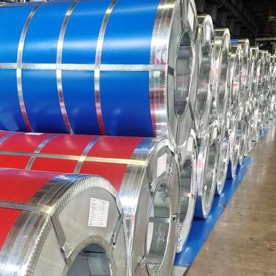 China Galvanized Roofing Sheet PPGI PPGL Color Coated Galvanized Steel Coil for sale