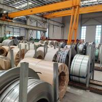 China Hot DIP Galvanized Steel Tape Conductory for Earthing Steel Coil 0.45 mm for sale