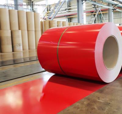 China Hot Rolled PPGI Prepainted Galvanized Steel Coil Color Coated Steel Coil for sale