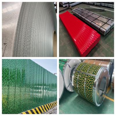 China 0.8mm PPGL Galvanized Steel Corrugated Sheet Roofing Sheet Roll for sale