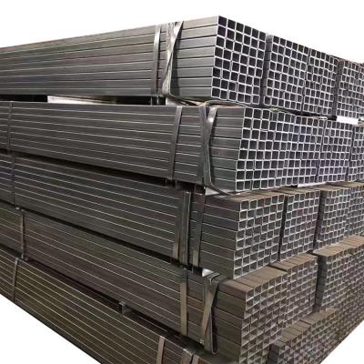 China Black Custom Welded Square Steel Pipe/Tube for sale