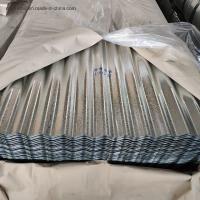 China Widely Used for Roofs and Industrial Buildings Zinc Coated Hot Dipped Galvanized Steel Plate/Sheet/Roofing Sheet for sale