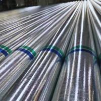 China Galvanized Steel Pipe Customizable 37mm Round Steel Pipe Straight Welded Steel Pipe Hot DIP Galvanized Round Steel Iron Pipe Price Seamless Pipe for sale