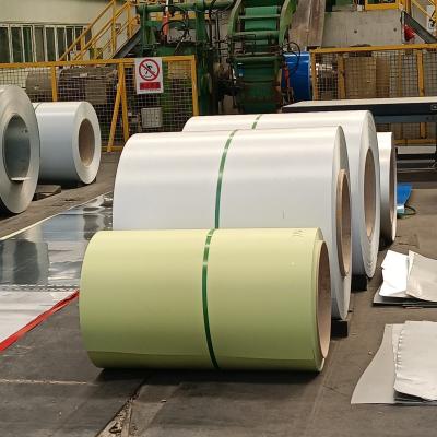 China Relong Customization Prepainted PPGL Aluzinc Color Coated Galvalume Steel Coils for sale