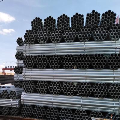 China EXW ASTM, BS, DIN, GB Black Steel Pipe Zinc Coated Steel Pipe Galvanized Steel Pipe 44cm 1.2mm for sale