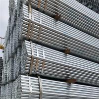 China EXW ASTM, BS, DIN, GB Black Steel Pipe Zinc Coated Steel Pipe Galvanized Steel Pipe 44cm 1.2mm for sale