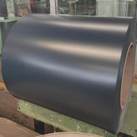 China Coated Color Coil Painted Metal Roll Paint Galvanized PPGL Color Coated Steel Coil for sale