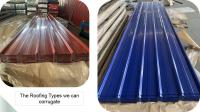 China Zinc Coated Galvanized Corrugated Roof Sheet Metal Plate Sheet Thickness Customizable Color Roofing Sheets for sale