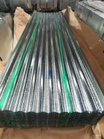 China Zinc Coated Galvanized Corrugated Roof Sheet Metal Plate Sheet Thickness Customizable Color Roofing Sheets for sale