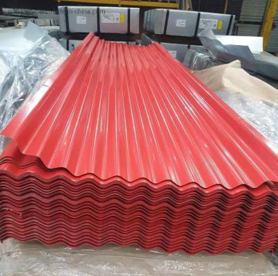 China Hot Sale Gl/PPGI/Galvanized Steel Carbon Steel Plate PPGI Roofing Sheet Corrugated for sale