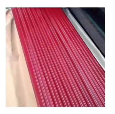China Galvanized Steel Coil PPGI Color Coated Roof Steel Sheets 1000 914 Bwg28 Z40g Ral Color Coated Roofing Sheet PPGI Corrugated Roof Sheet for sale