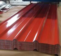China Galvanized Steel Coil PPGI Color Coated Roof Steel Sheets 1000 914 Bwg28 Z40g Ral Color Coated Roofing Sheet PPGI Corrugated Roof Sheet for sale