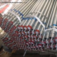 China Gi Galvanized Zinc Coated Steel Tube Mild Steel Round/Square Steel Pipes Steel Props Scaffolding for sale