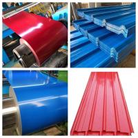 China Building Material Coated Roofing Sheet Corrugated Roofing Steel Sheet for sale