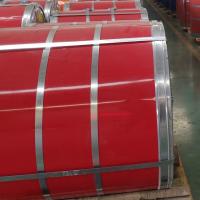 China Color Coated Galvanized PPGI Steel Strip Coils for sale