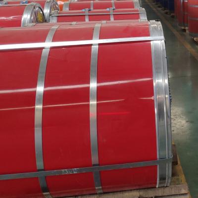 China Color Coated Galvanized PPGI Steel Strip Coils for sale