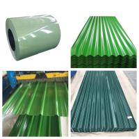 China Building Material 20 Gauge Corrugated Steel Roofing Sheet Cold Rolled Steel Sheet Color Coated Metal Roof Tile for sale