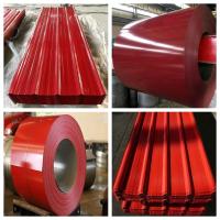 China Corrugated Roofing Sheet Prices Color Roof PPGI Sheet Corrugated Roof Sheet Wave Sheet for Sale for sale