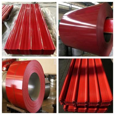 China Corrugated Roofing Sheet Prices Color Roof PPGI Sheet Corrugated Roof Sheet Wave Sheet for Sale for sale