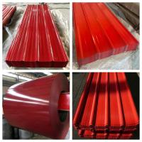 China Roof Tiles Galvanized Roof Sheet Color PPGI PPGL Corrugated Roofing Sheet Corrugated Roofing Steel Sheet for sale
