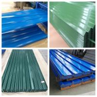 China Roof Tiles Galvanized Roof Sheet Color PPGI PPGL Corrugated Roofing Sheet Corrugated Roofing Steel Sheet for sale