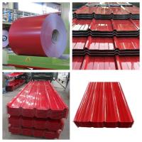 China Roofing Steel Plate Insulation Sheet Roofing Iron Sheets Corrugated PPGI Coils Prepainted for sale