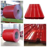 China Color Coated Steel Sheet Roofing Sheet Metal Roof Prices for sale