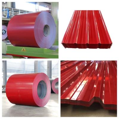 China Color Coated Steel Sheet Roofing Sheet Metal Roof Prices for sale