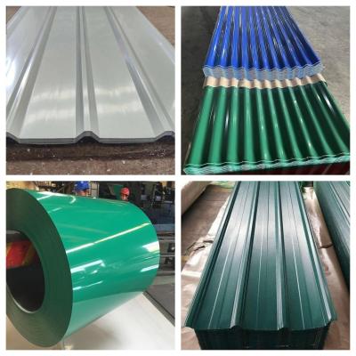 China PPGI Sheets Corrugated Roofing Sheet Corrugated Galvanized Steel Sheet Color Coated Steel Roofing Sheet Zinc Roof Sheet for sale