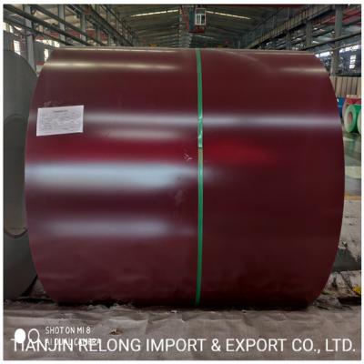 China Color Prepainted Galvanized Steel Coil PPGI Color Coated Galvanized Steel Coils and Sheet for Roof Tiles for sale