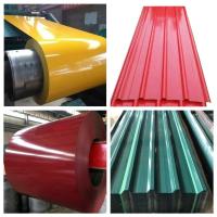China Corrugated Roofing Sheet Roofing Sheet Color Coated Steel Coil PPGL Roofing Sheets PPGI for sale