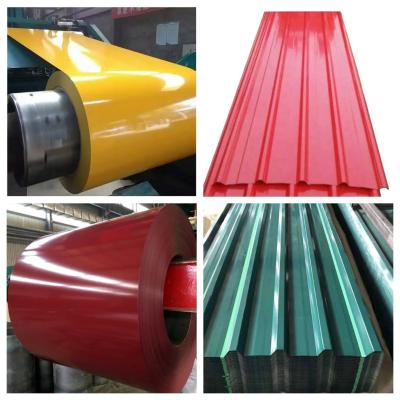 China Corrugated Roofing Sheet Roofing Sheet Color Coated Steel Coil PPGL Roofing Sheets PPGI for sale
