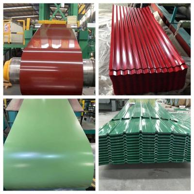 China Dx51d SPCC Galvanized Steel Roof Sheet Corrugated Roofing Sheet From China for sale