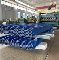 China Galvanized Aluminum Roofing Sheet Bwg34 0.18mm Thickness Z60G/M2 Wave Roofing Sheet Price for sale