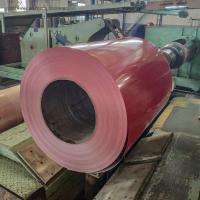 China PPGI Color Coated Steel Coil Z40 Prepainted Galvanized Prepainted Steel Coil for sale