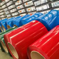 China Chinese Prime Roofing Sheet PPGI Dx51 Zinc Prepainted Galvanized Steel Coils for sale