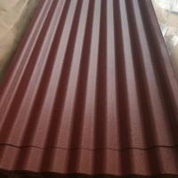 China Galvalume Galvanized Corrugated Steel Sheets Building Material 22 Gague Crrugated Steel Sheet for sale