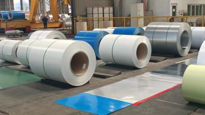 China Tianjin Relong Prepainted PPGL Aluzinc Color Coated Galvalume Steel Coils for sale
