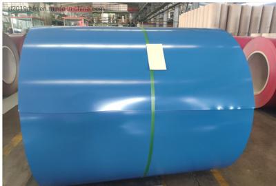 China Wholesale Customizable Hot DIP Galvanized Steel Coil Ral5017 0.23mm Thickness Prepainted Galvanized Steel Sheet in Coil Color Coated Steel Coil for sale