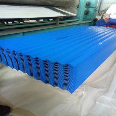 China Corrugated Galvanized Steel Sheet Colour Coated Corrugated Sheets Roofing Sheet for sale