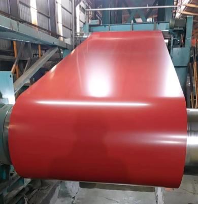 China Ral 3020 Top 5+12um Prepainted Galvanized Steel Sheet/Coil From China PPGI/PPGL/Hr/Cr+ Galvanized Steel Coil Color Coated Steel Coil Color Coated Steel Coil for sale
