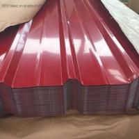 China Building Material 0.6-12mm Gi/Gl Corrugated Roofing Steel Color Coated Roof Steel Sheet Roofing Sheet for sale