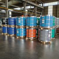 China White Blue Red Green ASTM Prime Prepainted Steel Coils Z150 Z155 Z160 PPGL Color Coil for sale