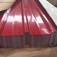 China Ral Color Prepainted Galvanized Galvalume Steel Sheet Corrugated Roofing Sheet for sale