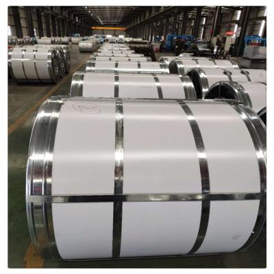 China PPGI Color Coated White Prepainted Galvanized Steel Coil Metal Roofing Sheets for sale