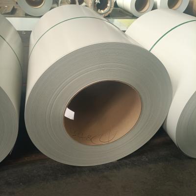 China Prepainted Steel Coil PPGL Steel Coil Color Coated Steel PPGI Coil Ral9002 White for sale