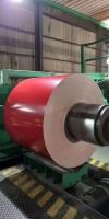 China Custom ASTM A792 Color Coated Steel Coil PPGI Color Coated Steel Coil for sale
