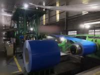 China Custom ASTM A792 Color Coated Steel Coil PPGI Color Coated Steel Coil for sale