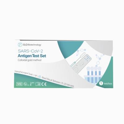 China Nasopharyngeal Antigen Rapid Test Kit Swab Test Kit 70mm For SARS-CoV-2 for sale